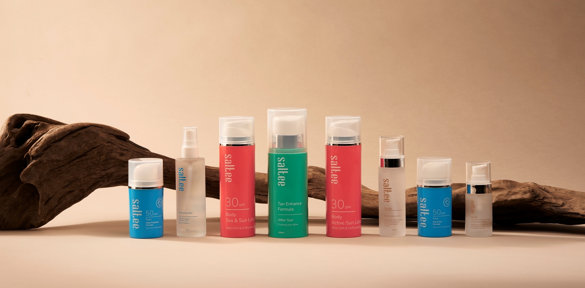 SALTEE LUXURY SPF PROTECTION SKINCARE SPINOFF.COM