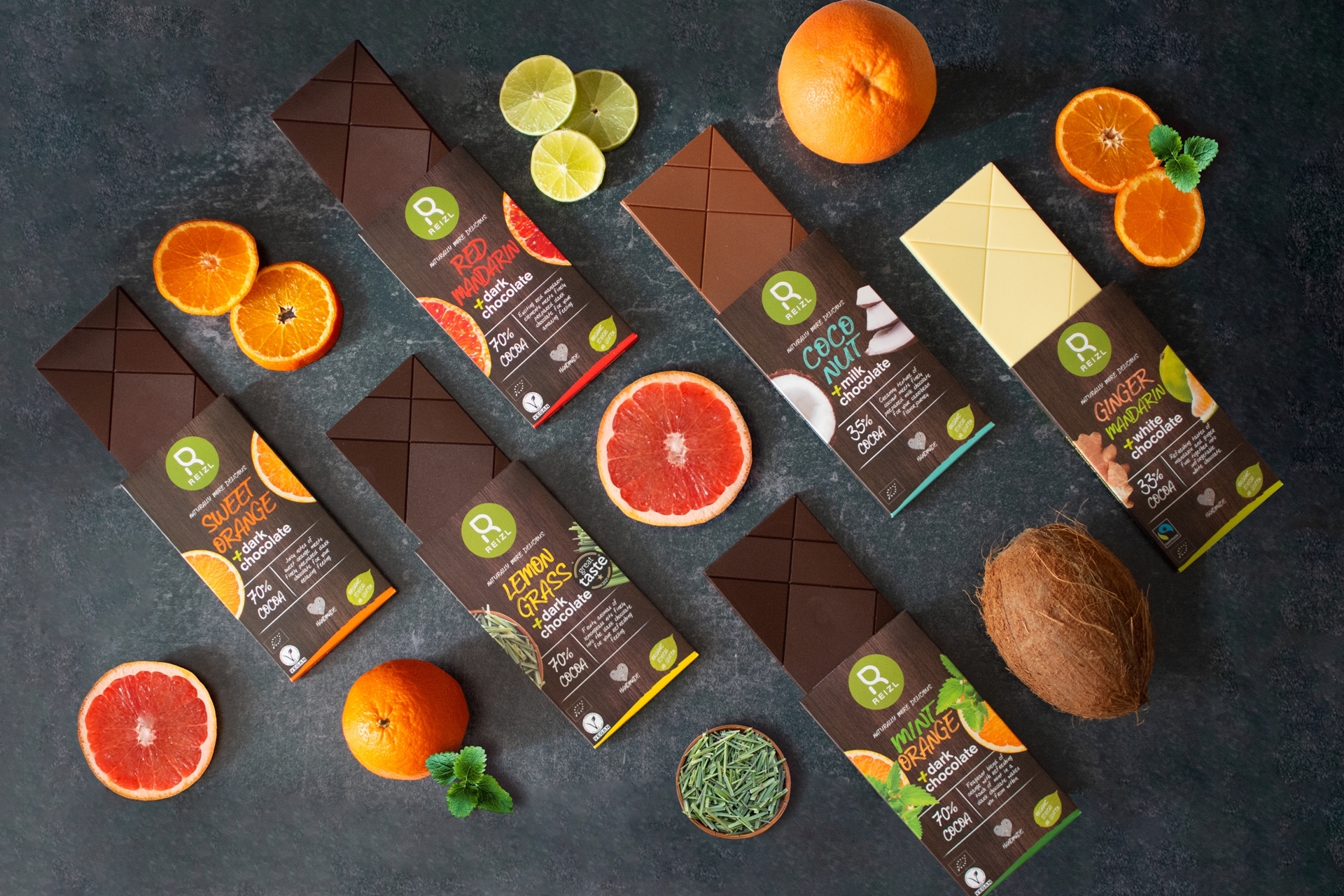 REIZL ETHICAL, ORGANIC AND VEGAN SERIES OF CHOCOLATES SPINOFF.COM